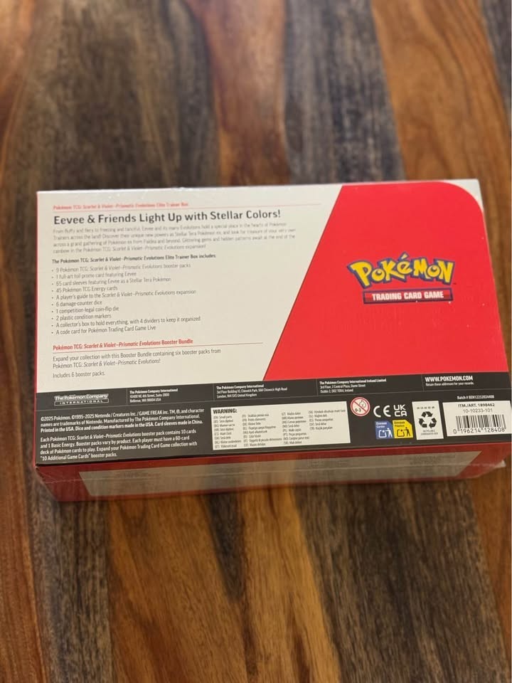 Costco Pokemon Prismatic Evolutions 2-Pack Trainer Box and Booster ...