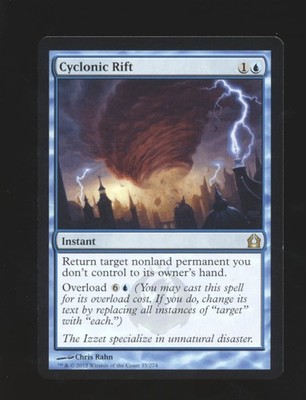 Cyclonic Rift - NM - Return to Ravnica - Magic the Gathering MTG | eBay
