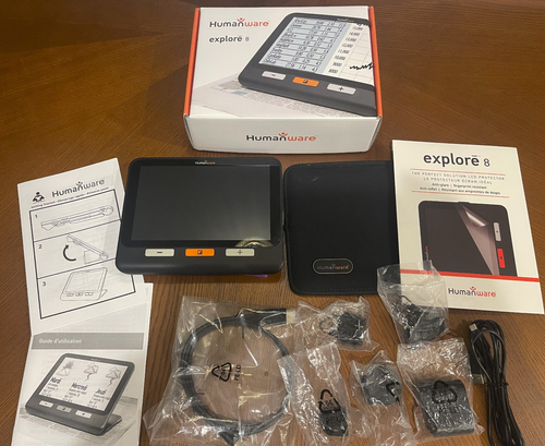 Humanware Explore 8 Portable Digital Video Magnifier Visually Impaired ...