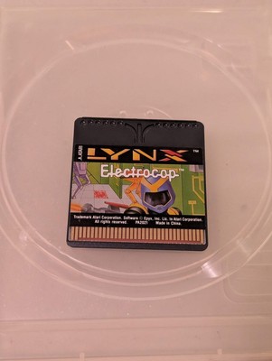ELECTROCOP VINTAGE 1989 80s ATARI LYNX VIDEO GAME CARD | eBay