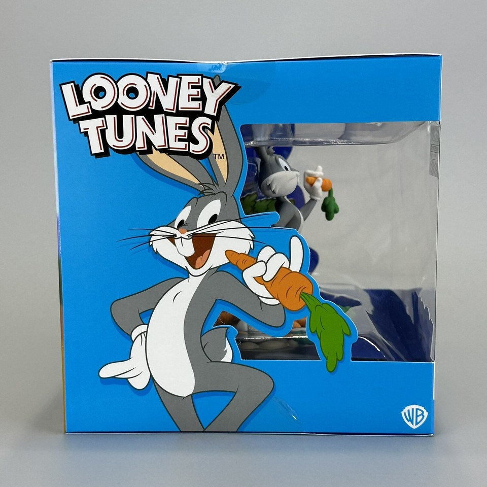 Looney Tunes Bugs Bunny 4.7" PVC Figure Statue w/ Diorama Base ABYstyle ...