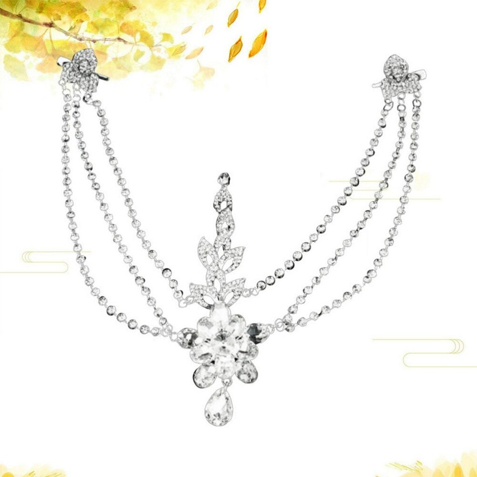 Head Chain Wedding Forehead Chain Bride Head Chain Alloy Forehead Chain ...