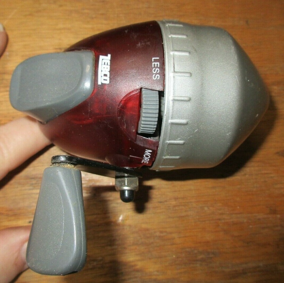 Zebco RT Series Red Freshwater Fishing Reel RTSC-M6 GUC | eBay