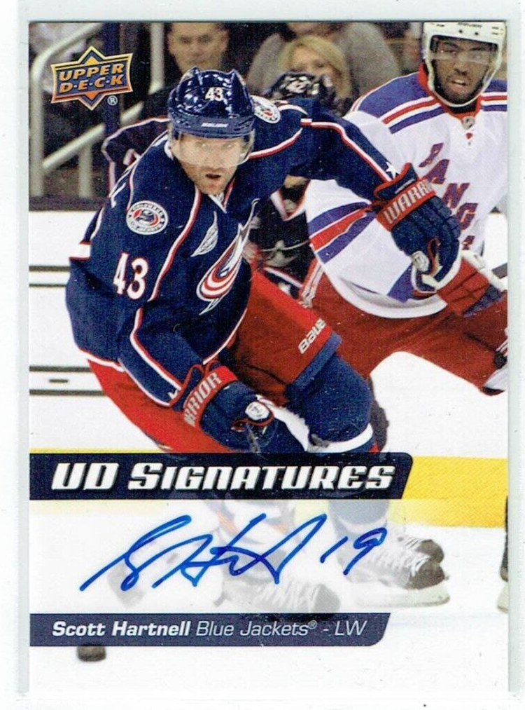 14-15 UD Upper Deck Series Two UD Signatures Scott Hartnell Auto | eBay