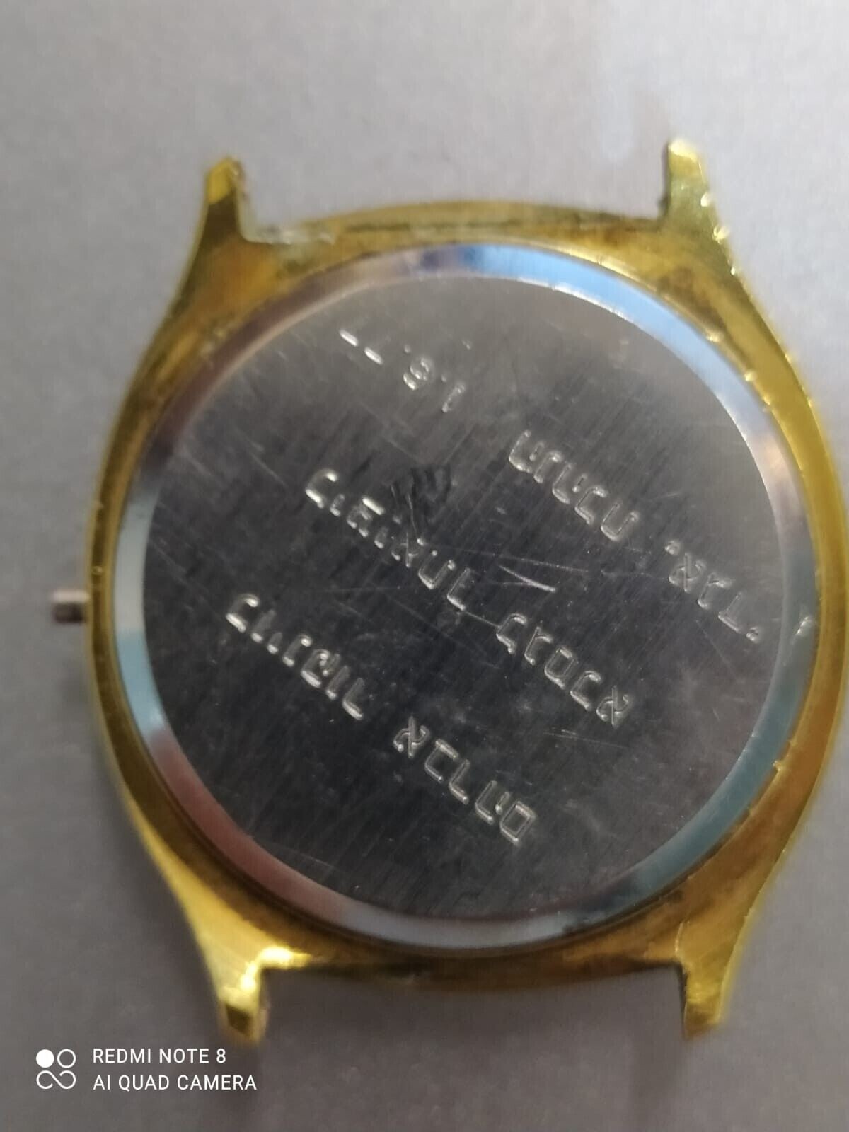 Omega Seamaster case Ref. 196.0072 Case & back case Gold Cal omega 1315 ...