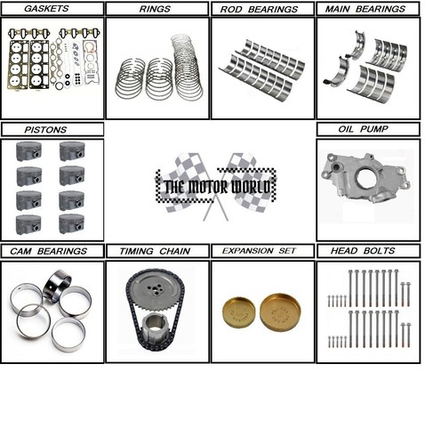 1999 - 2001 Chevrolet GM GMC 4.8 5.3 Vortec Engine rebuild kit | eBay