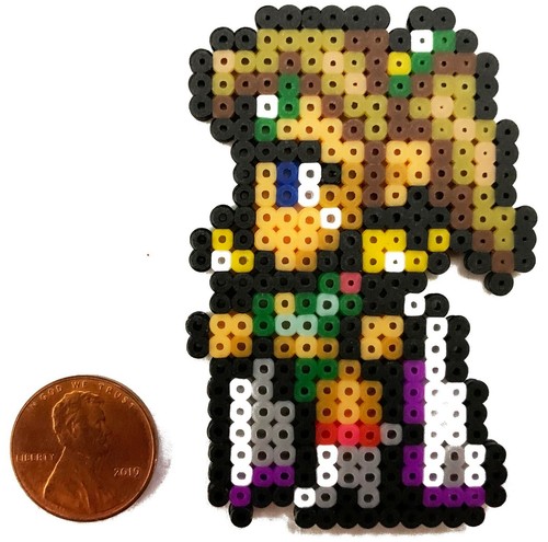 Rosa Final Fantasy IV FF4 Mini Bead Sprite Perler Artkal Pixel Art Icon ...