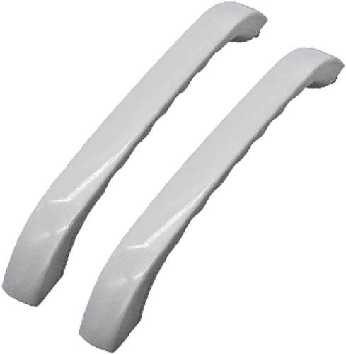 WB15X335 White Microwave Door Handle for GE Hotpoint AP2021148 PS232260 ...
