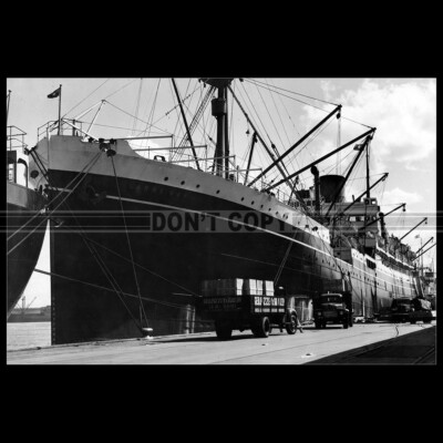 Photo B.000482 SS LARGS BAY SHIP USED FOR A NIGHT TO REMEMBER 1958 ...