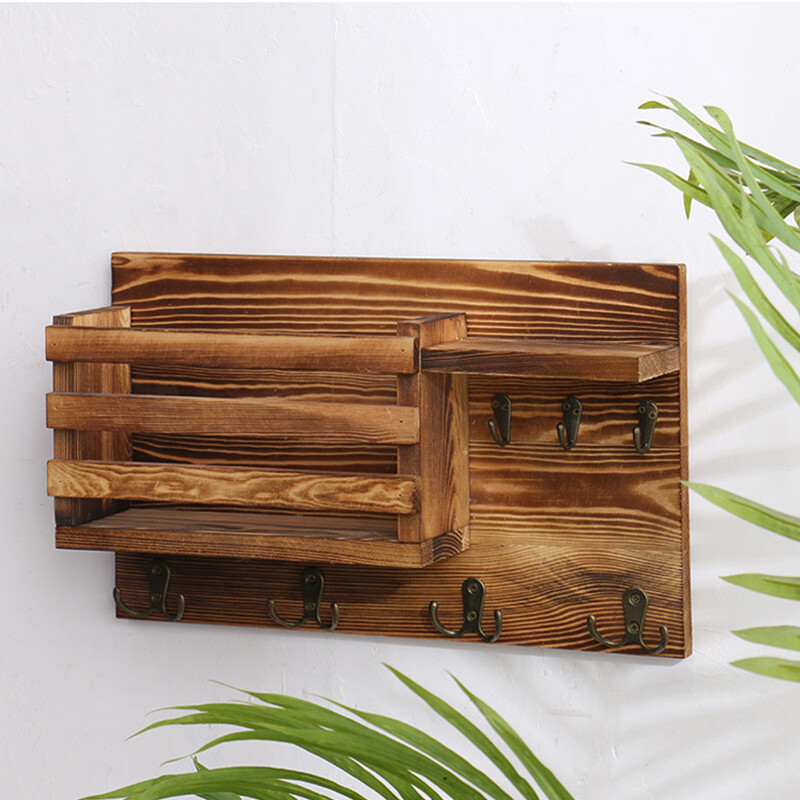 1pc Kitchen Garage Mail Holder Rack Shelf Hanger Organizer Ornament 41. ...