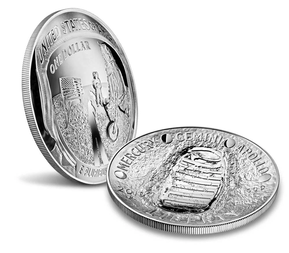 Apollo Commemorative Coins