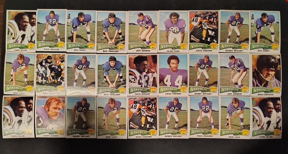 Topps 1969-1974 NFL Football Trading Card Lot 100+ Vintage Bradshaw ...
