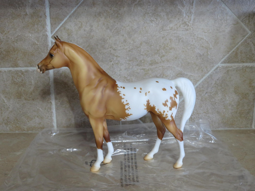 New out of box Breyer Proud Arabian Mare Appaloosa cross PAM horse | eBay