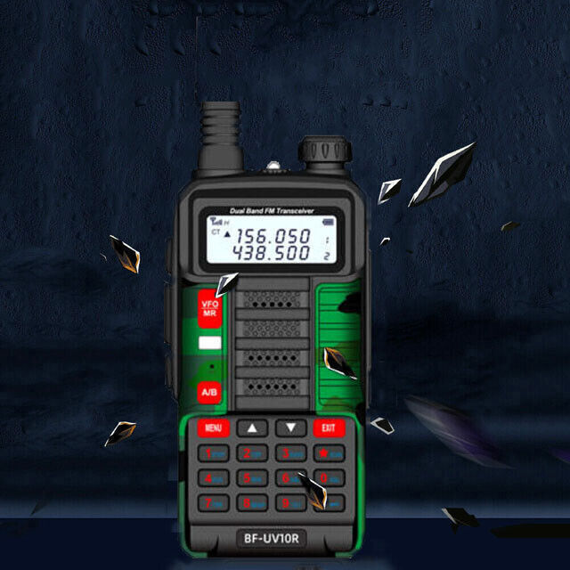 BAOFENG UV-10R 16W DUAL-BAND VHF/UHF WALKIE TALKIE LONG RANGE TWO WAY ...