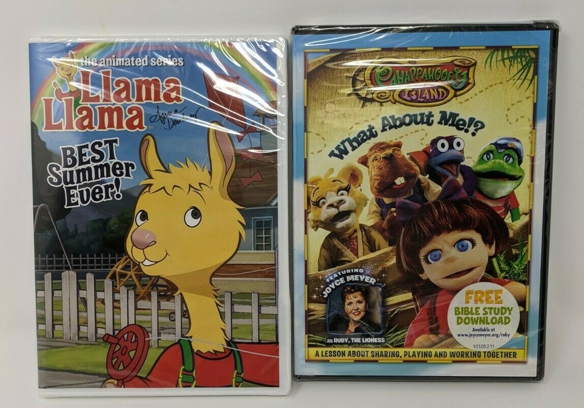 Lot of 2 : Children's Movies (DVD) Llama Llama Best Summer Ever ...