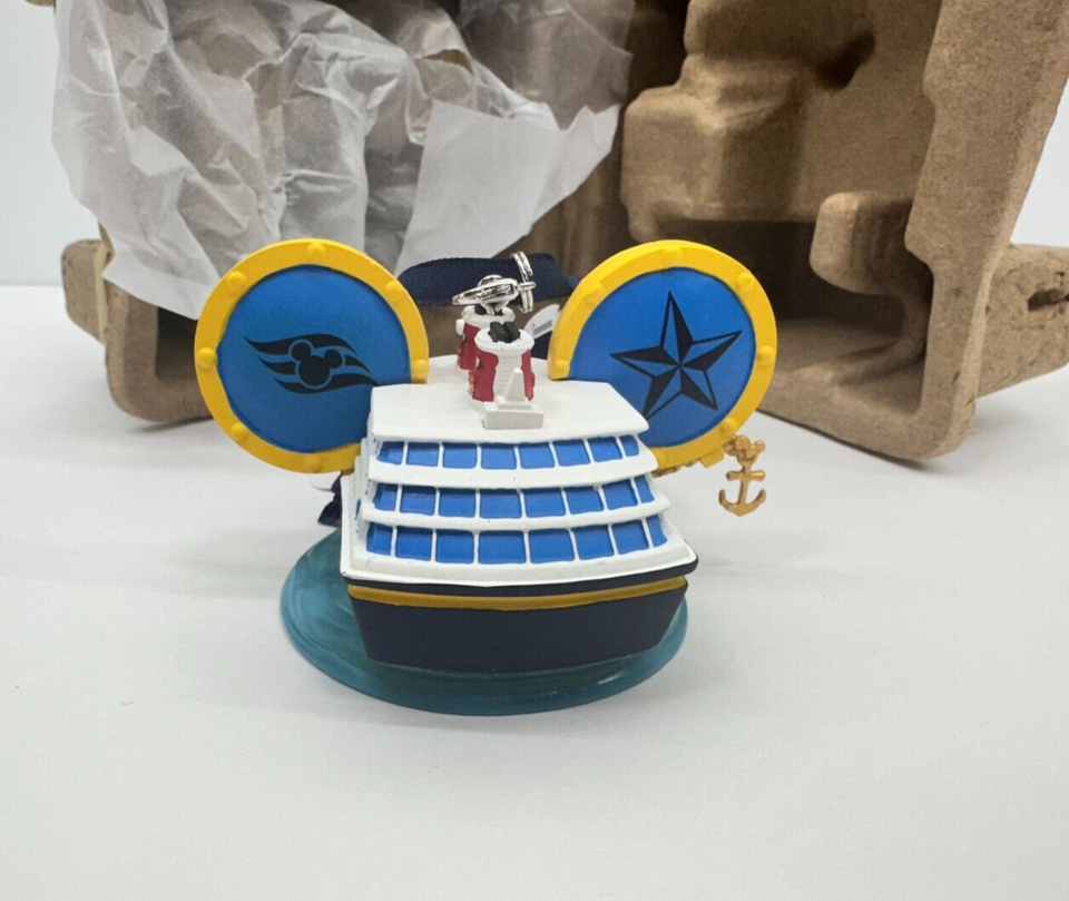 Disney Cruise Line Fantasy Dumbo & Timothy Ear Hat Ears Ship Ornament ...