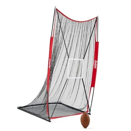 7x4 ft Football Kicking Net, Portable Football Throwing Net with Target ...