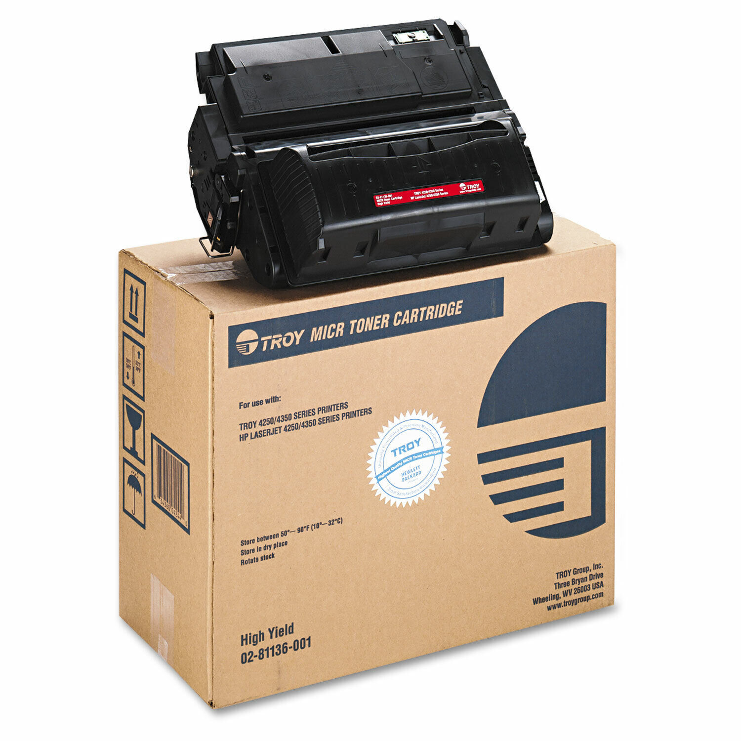 Troy Micr Toner Cartridge - Laser, Black for sale online | eBay