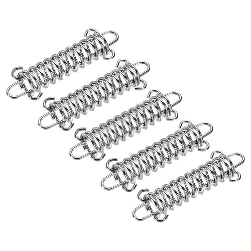 5Pcs Tent Spring Buckle 90x30mm Stainless Steel Rope Tensioner ...