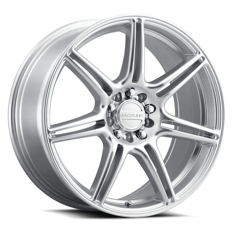 RACELINE 148HS Apex Rim 20X8.5 5X114.3 Offset 40 Hyper Silver (Quantity ...