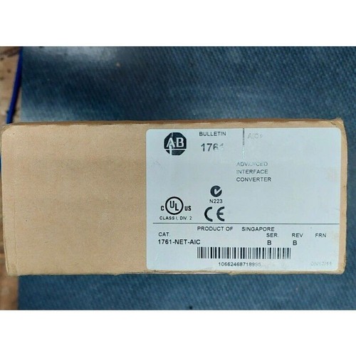 NEW Factory Sealed Allen Bradley 1761-NET-AIC MicroLogix Interface ...