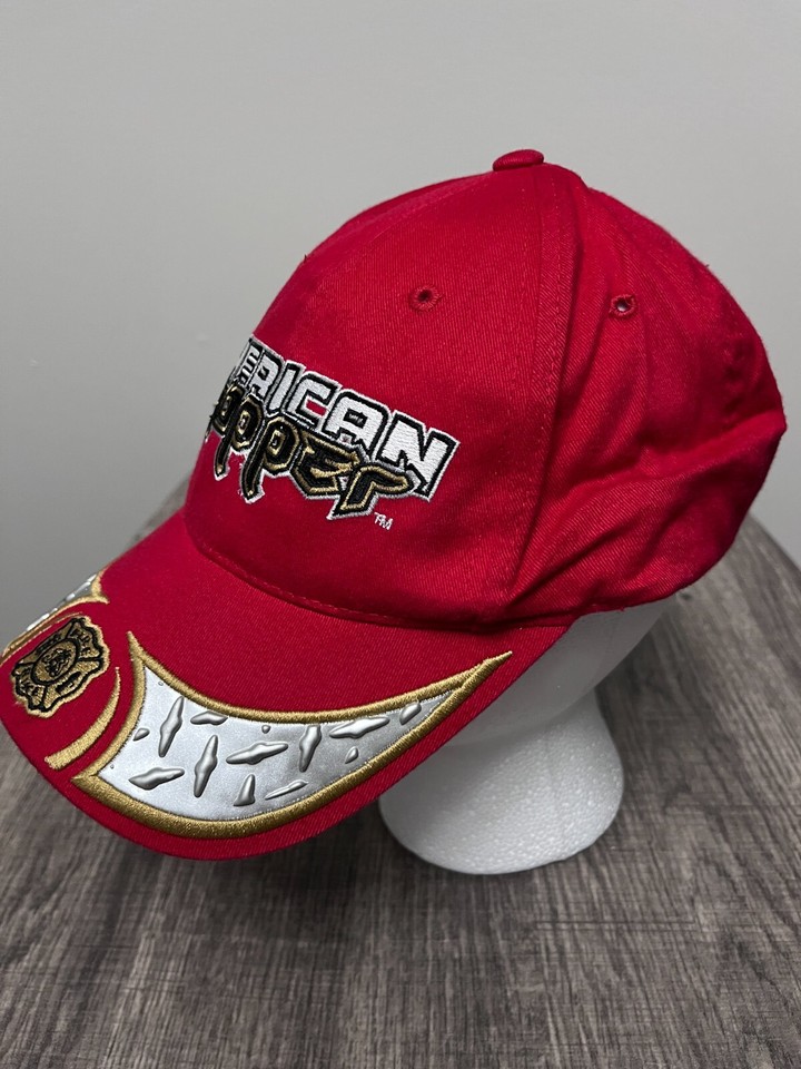 American Chopper FIRE BIKE Honoring 9/11 NEVER FORGET 343 Red Baseball ...