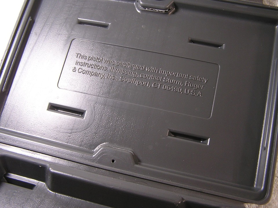 Ruger Hard Case - Empty Pistol Storage Box (Made in the USA) P Series ...