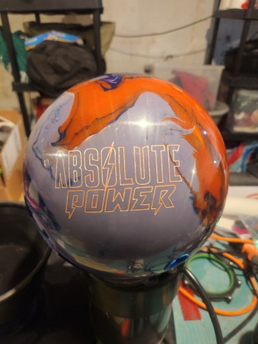 Storm Absolute Power Bowling Ball 15lb | Span 4 And 7/16 Rh Drilled | eBay
