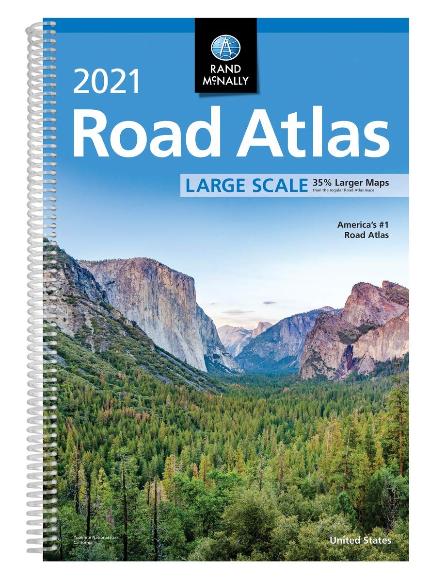 Rand McNally 2021 Large Scale Road Atlas United States (Rand McNally ...