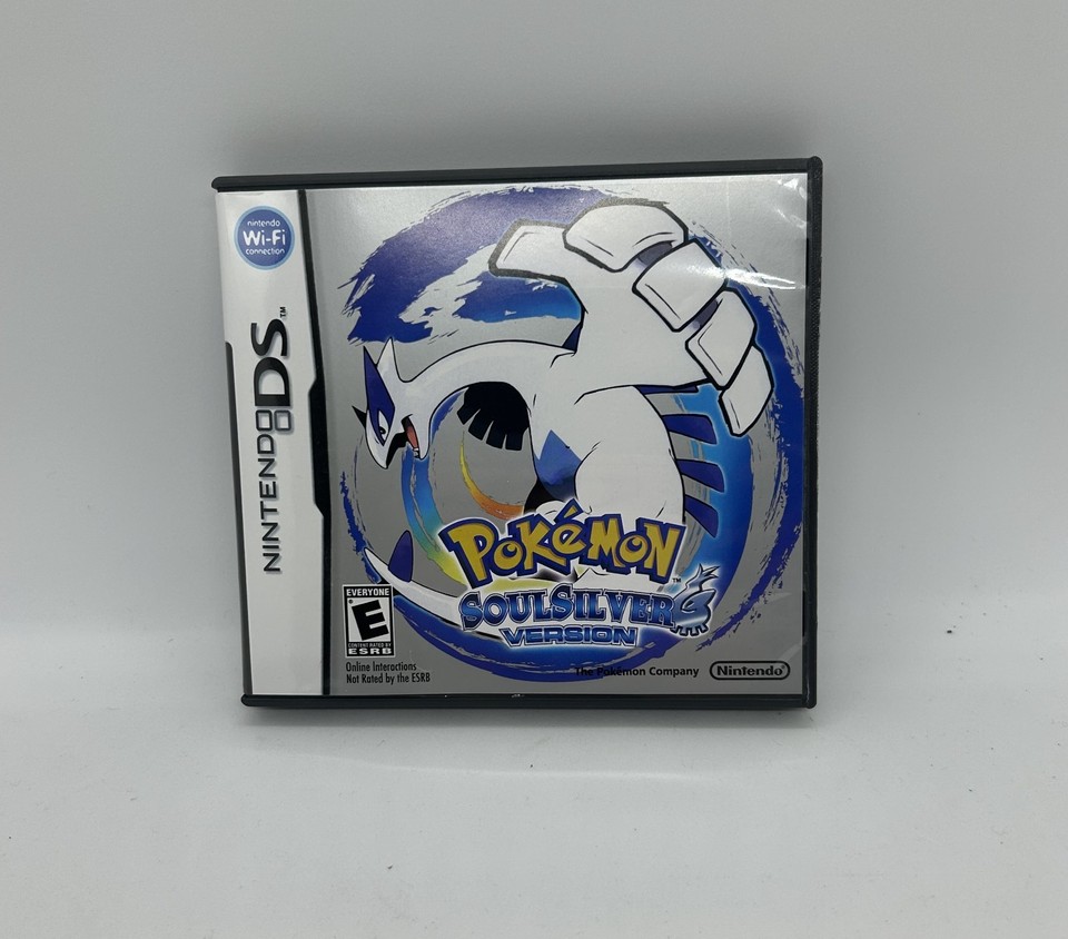 NDS Pokemon Soulsilver Game w/ Box (Nintendo DS, 2010) NDS/DS/3DS/DSi ...