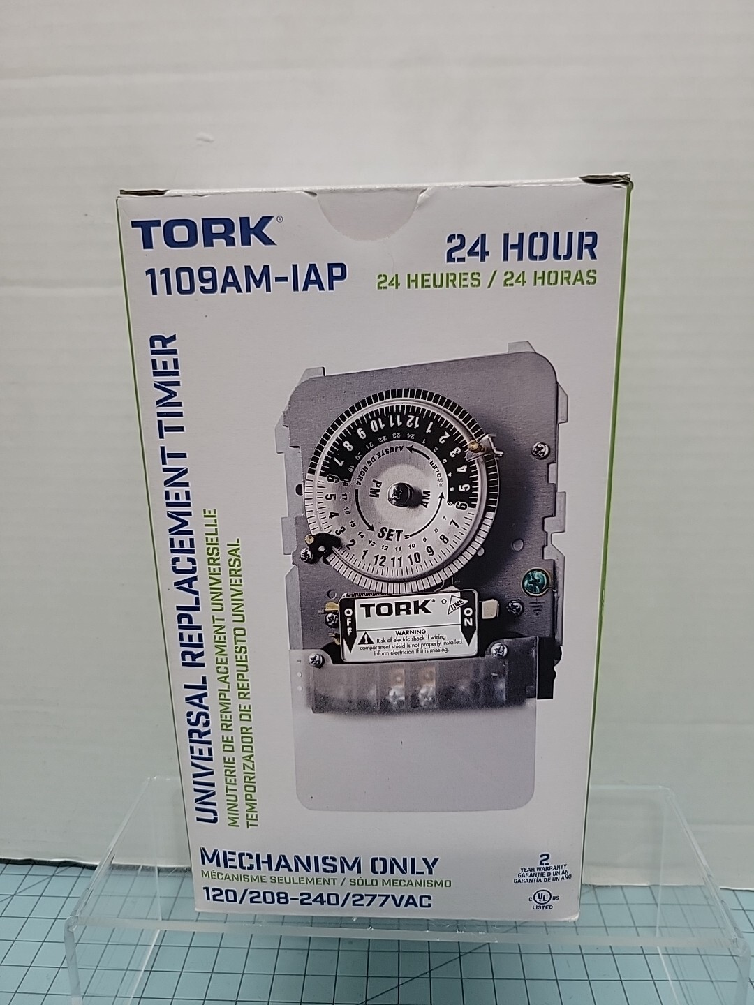 TORK 1109AM-IAP Universal Replacement Timer Mechanism Only 120/208-240 ...