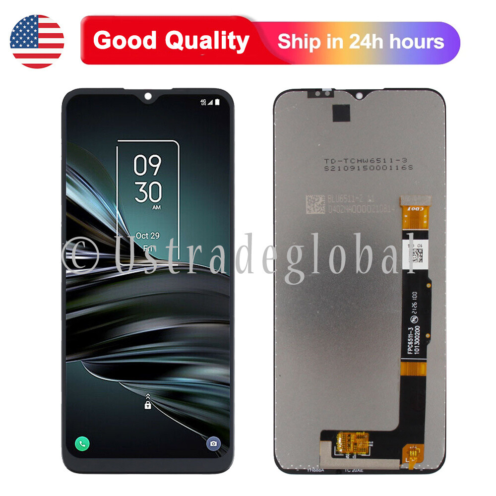 For TCL 20 XE 5087Z / 30 XE 5G T767W LCD Display Touch Screen Digitizer ...