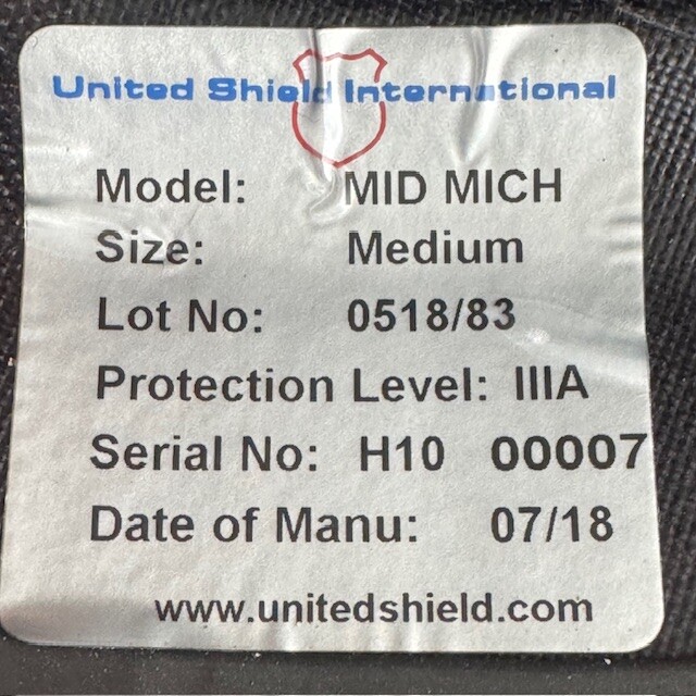 United Shield Mid-Cut Level IIIA Gunfighter Helmet MID MICH | eBay