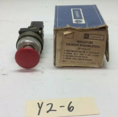 GE/General Electric CR104A015 Push/Pull Switch 150V Fast Shipping ...