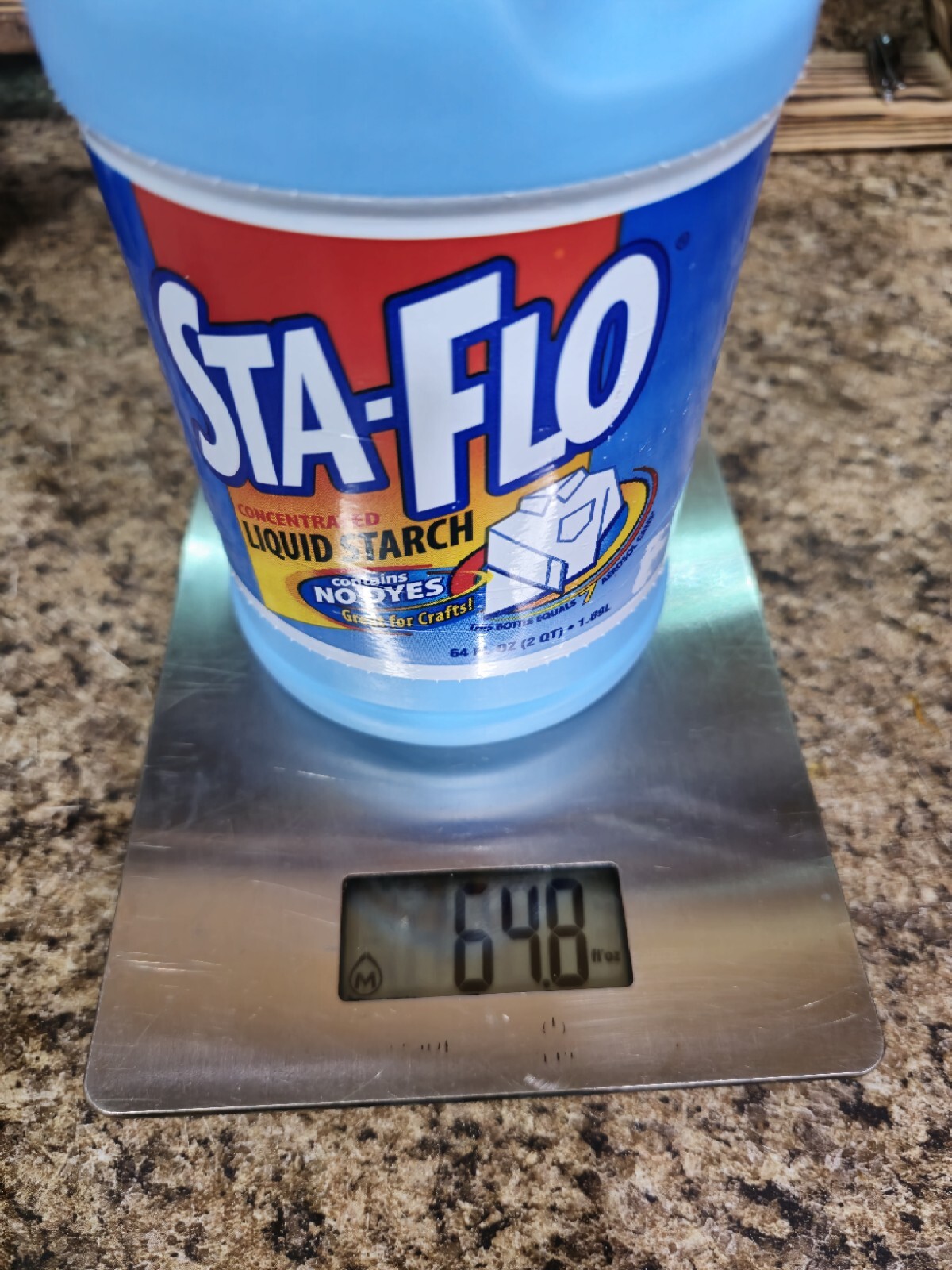 PUREX Sta-Flo Liquid Starch, 64oz, Discontinued, Open Bottle | eBay