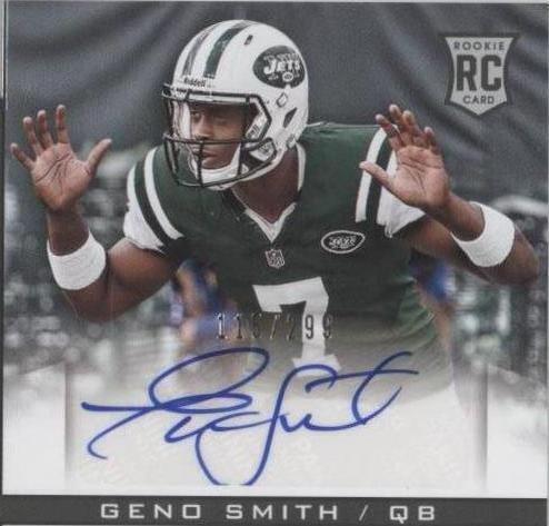2013 Panini Rookies & Stars - Geno Smith #210 Rookie Materials ...