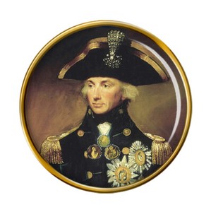 Admiral Lord Nelson Pin Badge | eBay