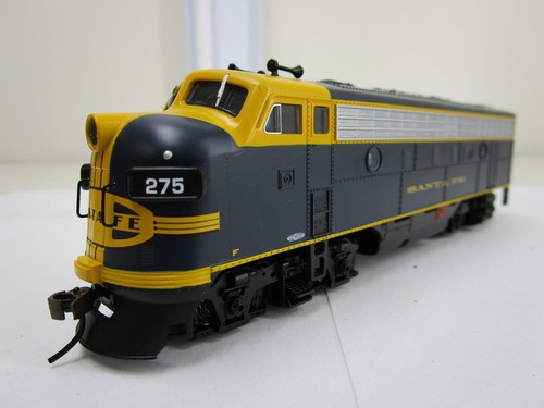 Bachmann HO Scale Train F7-A Diesel Loco DCC SoundTraxx Santa Fe #275 ...