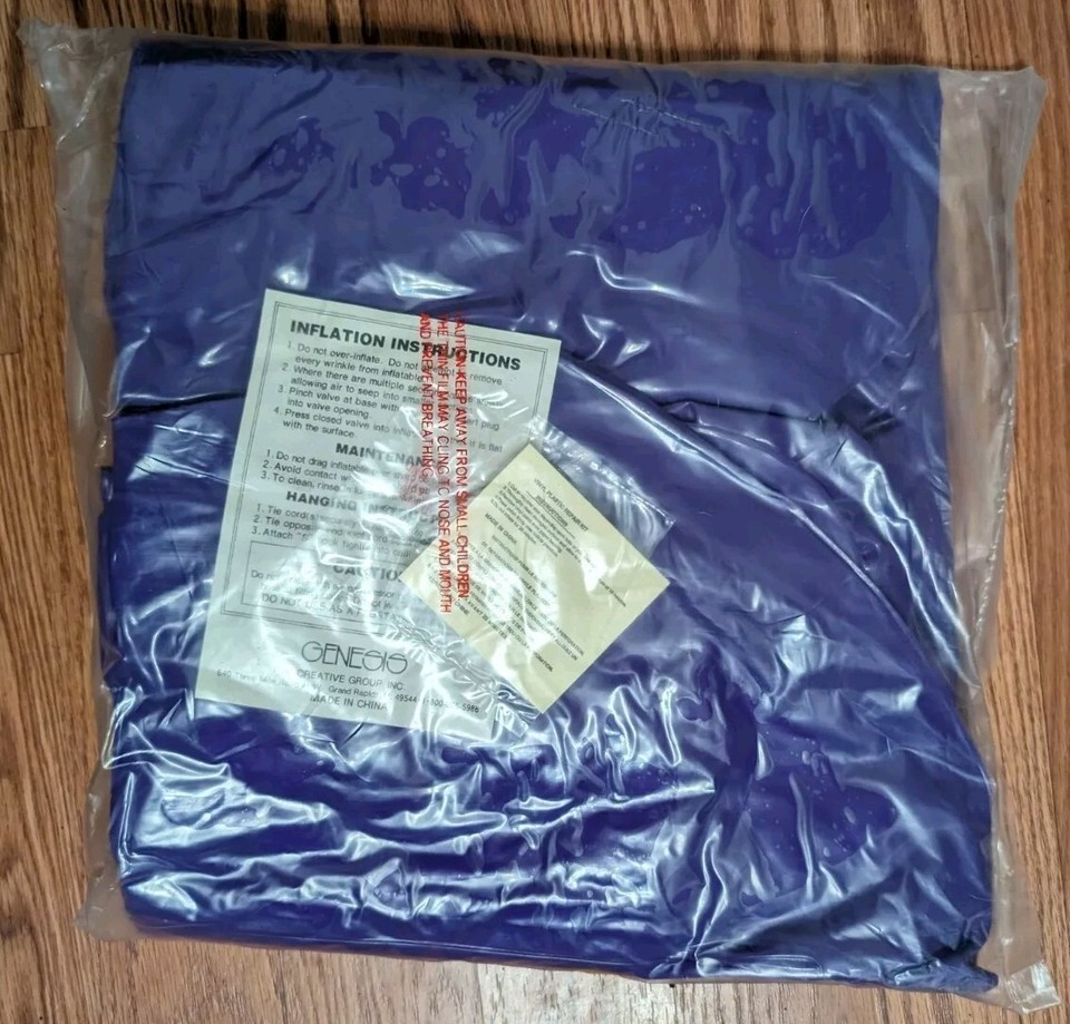 RARE RUGRATS MOVIE NICKELODEON LARGE INFLATABLE BLOW UP CHAIR NEW ...