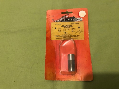 NEW COLONIAL ARMS BROWNING CITORI SHOTGUN FLUSH CHOKE TUBE 20 GAUGE XFL ...