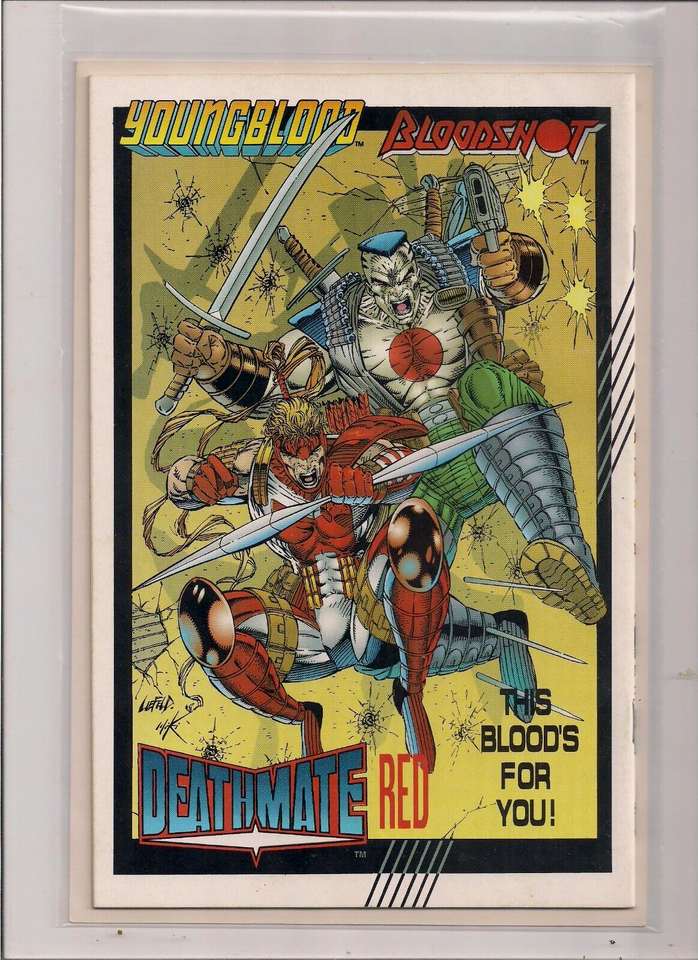 BRIGADE Issue 0 — 1993 Image Comics - Jeff Matsuda & Norm Rapmund COVER ...