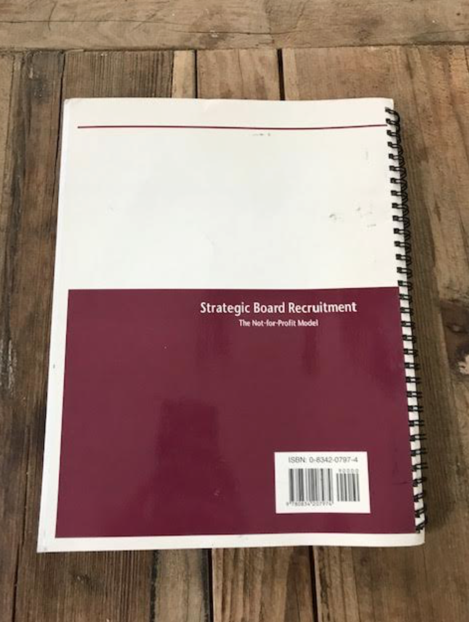 Straregic Board Recruitment, the Not-for-Profit Model Spiral Robert ...