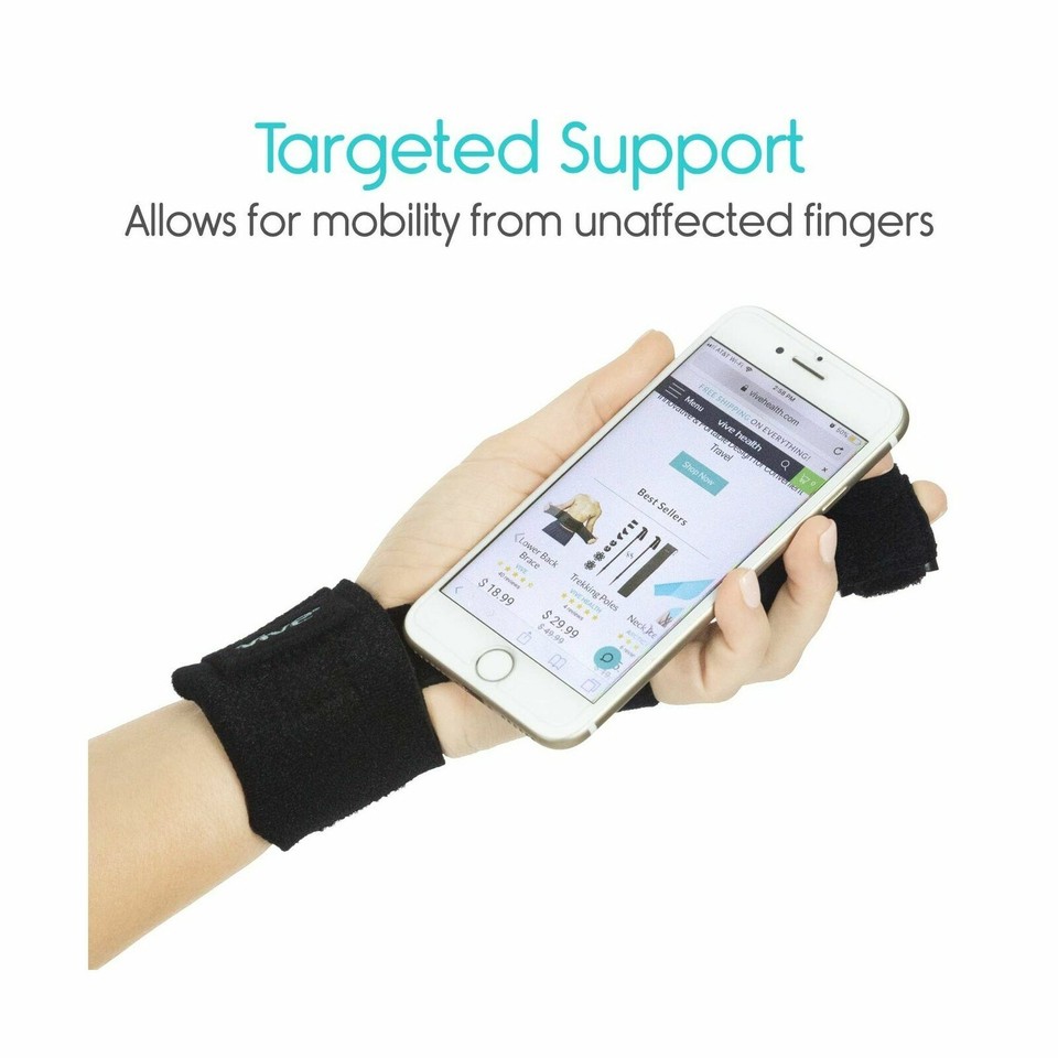 VIVE Trigger Finger Splint - Full Hand Support- Fits All Fingers ...