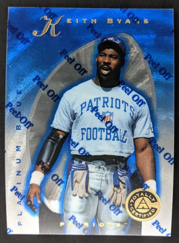 Keith Byars 1997 Pinnacle Totally Certified BLUE #98 Football Card NFL ...