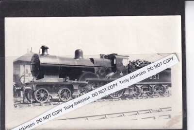 MIDLAND RAILWAY - 2P 4-4-0 NO. 551 - PHOTO #12715 | eBay UK