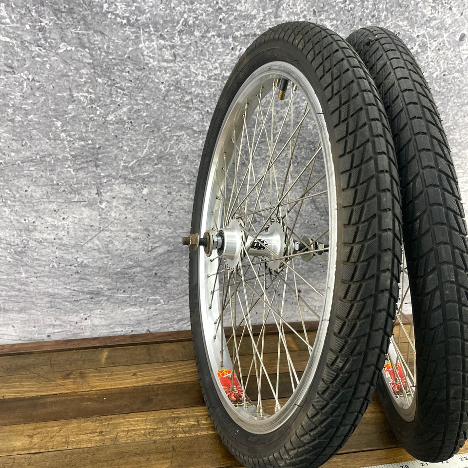 Araya Super 7x BMX Wheel Set 48h DK Sealed Bearing Hub Old School BMX ...