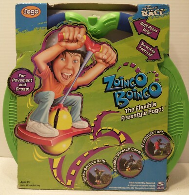 Zoingo Boingo The Flexible Freestyle Pogo By Spin Master NIB Pavement ...