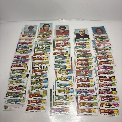 1975 Topps Football Cards Lot (75) Total Group B | eBay