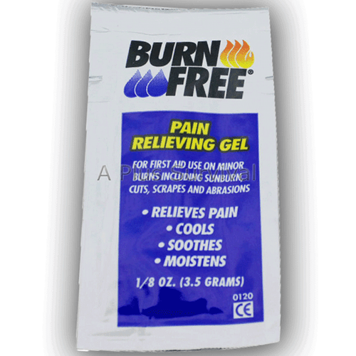 20 Pack Burn Free Gel 3.5 gr Sachet First Aid Treatment Gel Kit Free ...