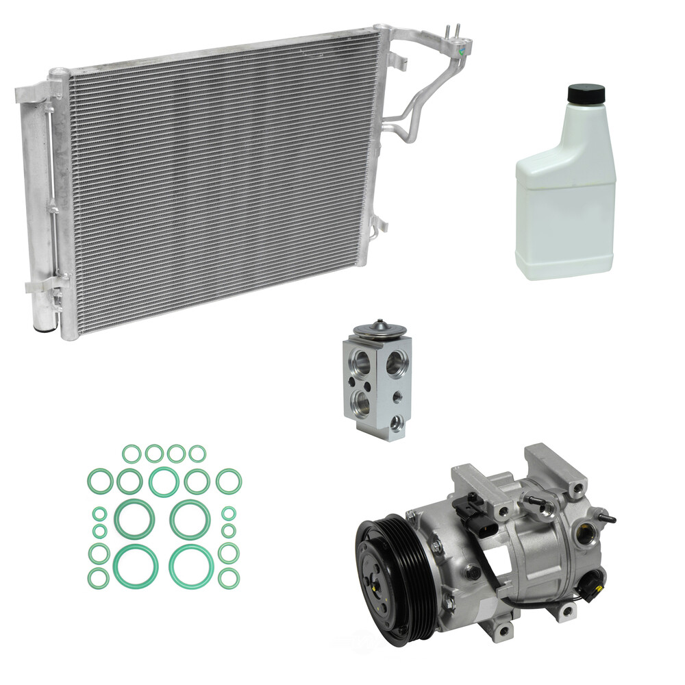 A/C Compressor Kit-Compressor-condenser Replacement Kit fits 11-12 ...